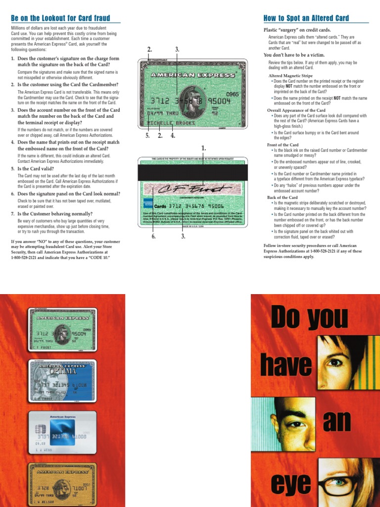 AMEX Card | PDF | American Express | Credit Card