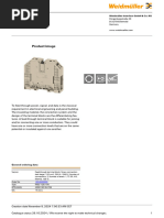 Weidmüller WDU 10 SL/EN Data Sheet | PDF | Electrical Connector ...