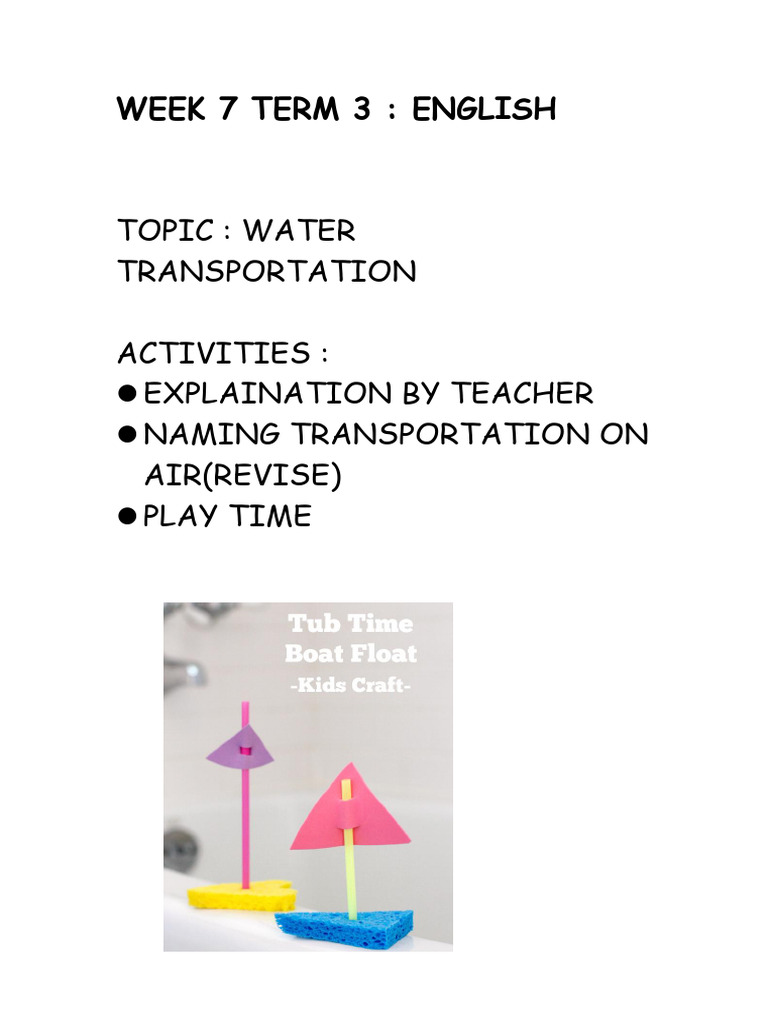 Week 1 Eng Term 3 | PDF