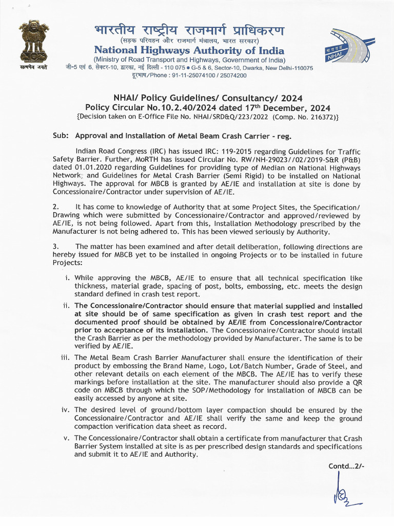 Policy Circular No. 10.2.40 | PDF