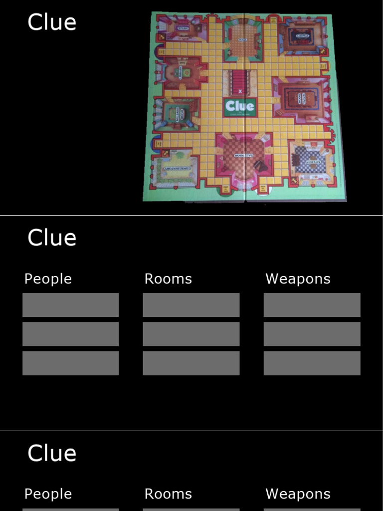 B2 Clue Puzzle | PDF