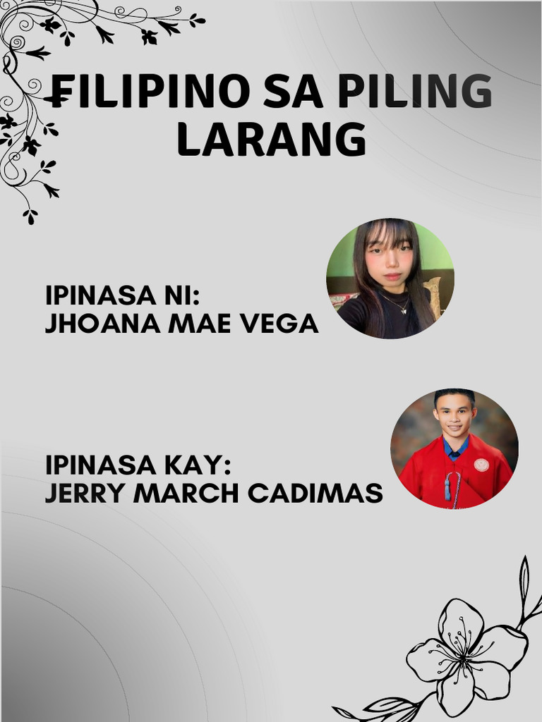 Bionote Ni Jhoana | PDF