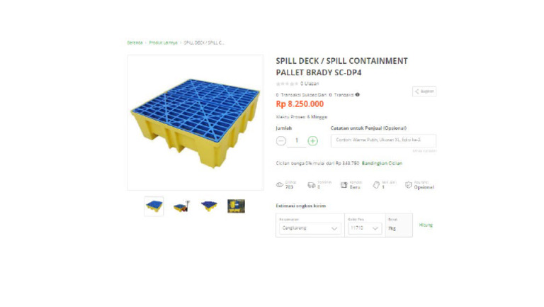 Harga Spill Containment | PDF