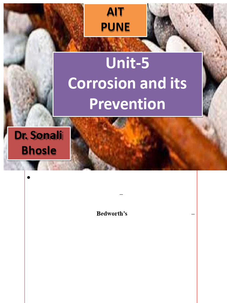 Corrosion Types and Prevention Methods | PDF | Corrosion | Anode