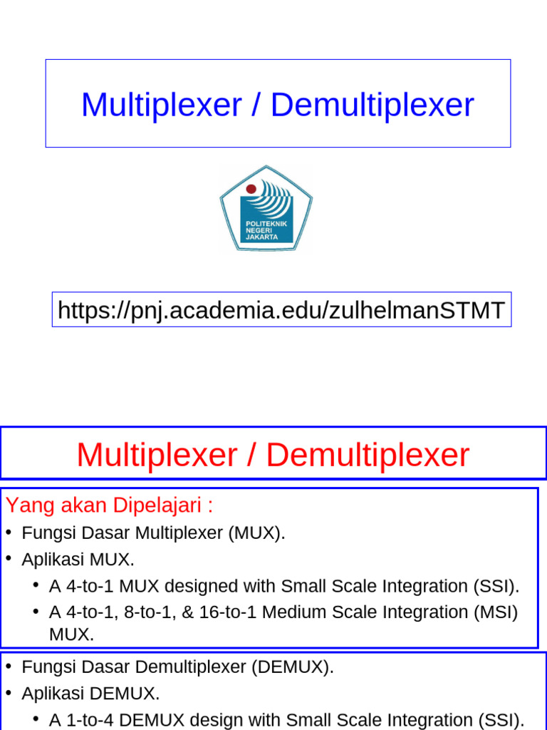 Multiplexer | PDF | Electrical Engineering | Computer Engineering