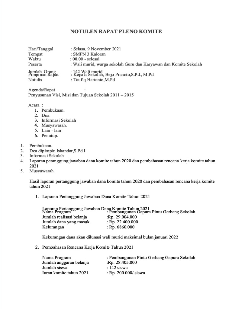 pdf-notulen-rapat-komite_compress | PDF | Computer File Formats ... pdf-notulen-rapat-komite_compress | PDF | Computer File Formats ...