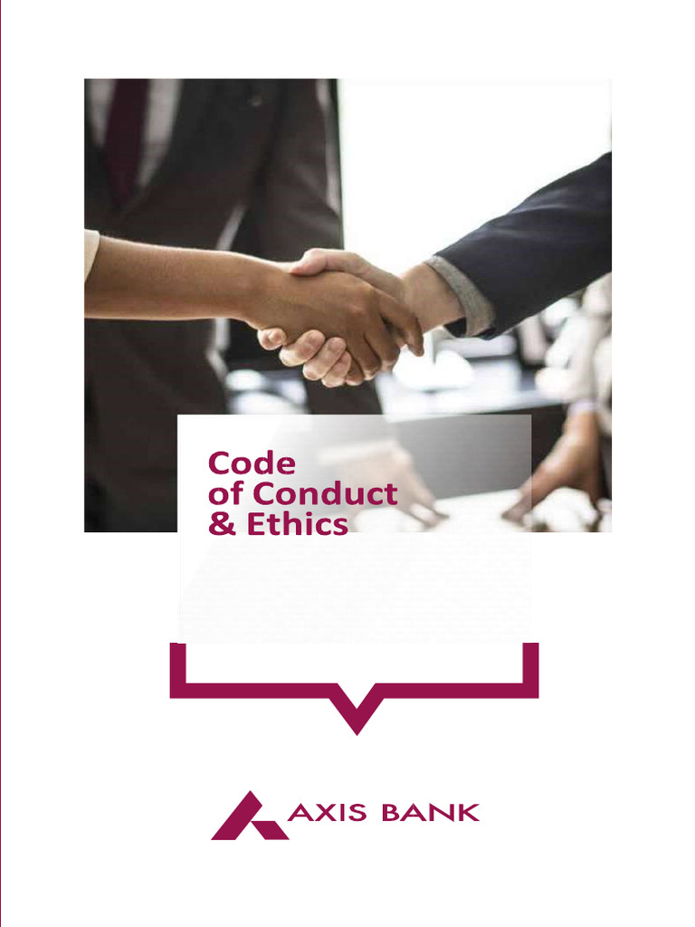Code of Conduct and Ethics Overview | PDF | Securities (Finance) | Banks