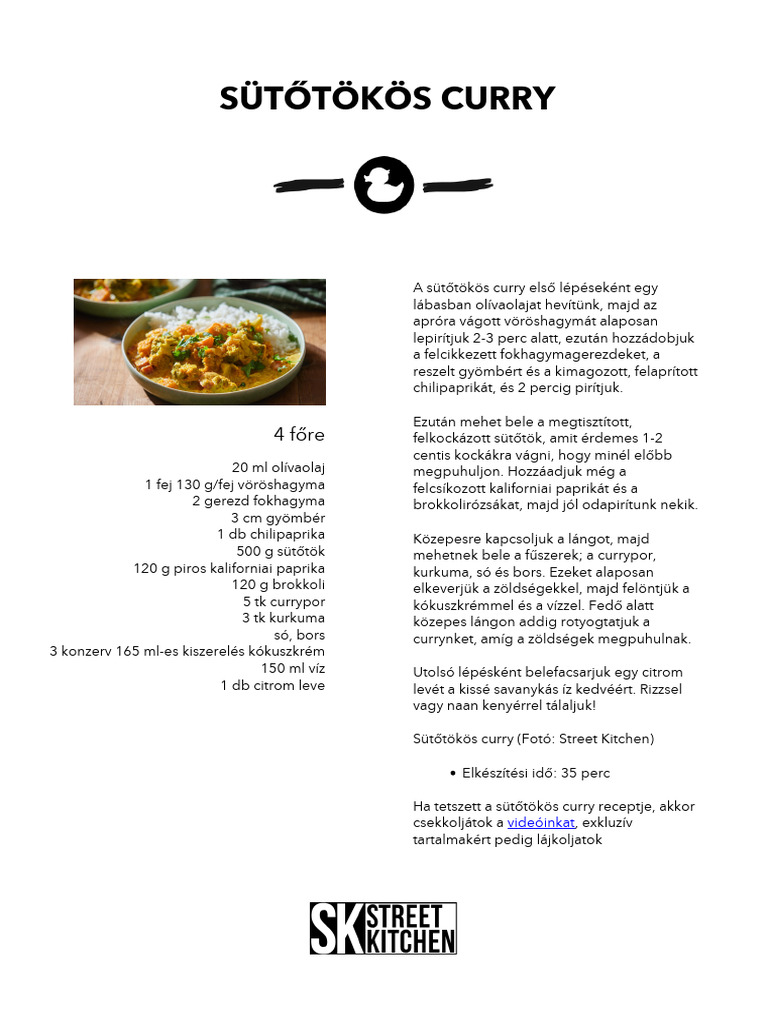 Sutotokos Curry | PDF