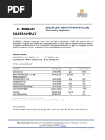 C080MA Impact Copolymer Data Sheet | PDF | Yield (Engineering ...