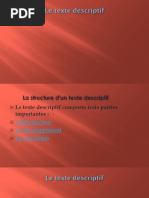 Le Texte Descriptif | PDF