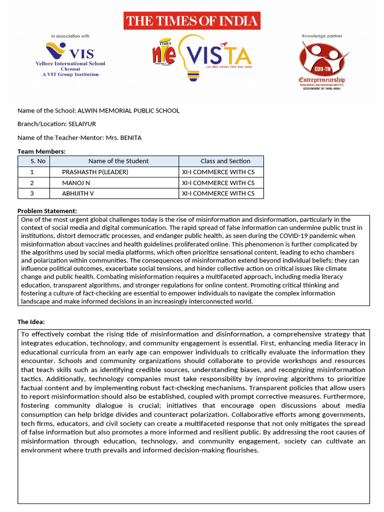 MISINFO AND DISINFO | PDF | Human Communication