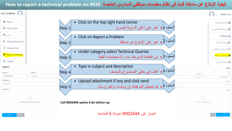 How To Report A Technical Problem On PASS | PDF