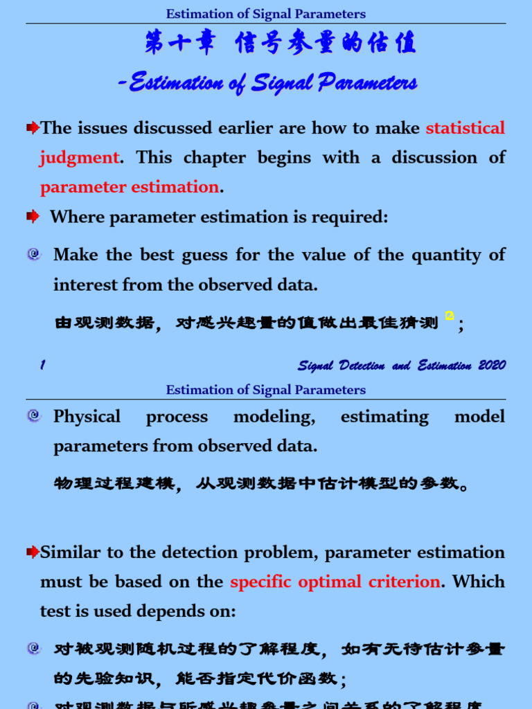 10.Estimation of Sign | PDF