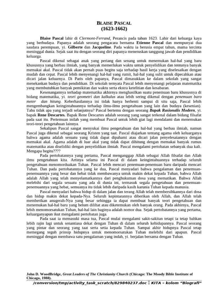 10 Blaise Pascal | PDF