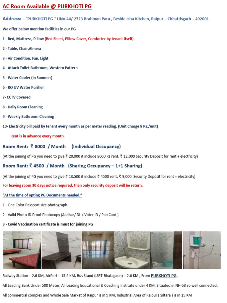 Purkhoti PG Brochure | PDF