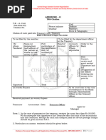 TR-6 Challan Format for Customs Duties | PDF | Financial Services ...