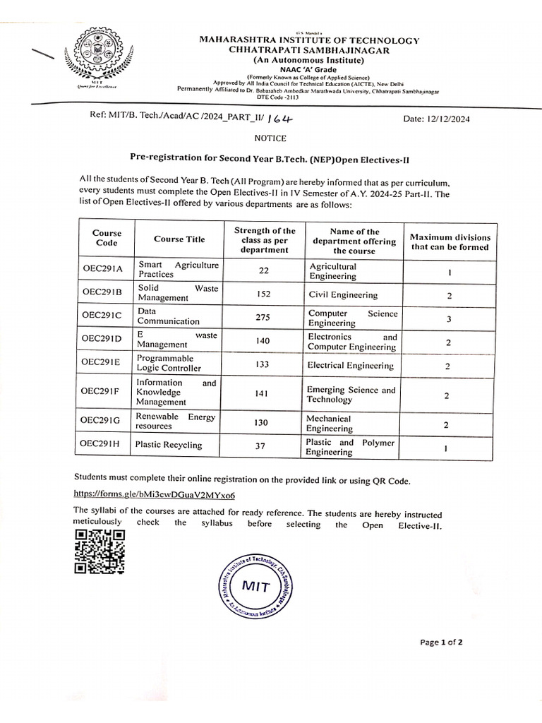 2024_2025_PART_II_SY_OE_II_NOTICE-1 | PDF