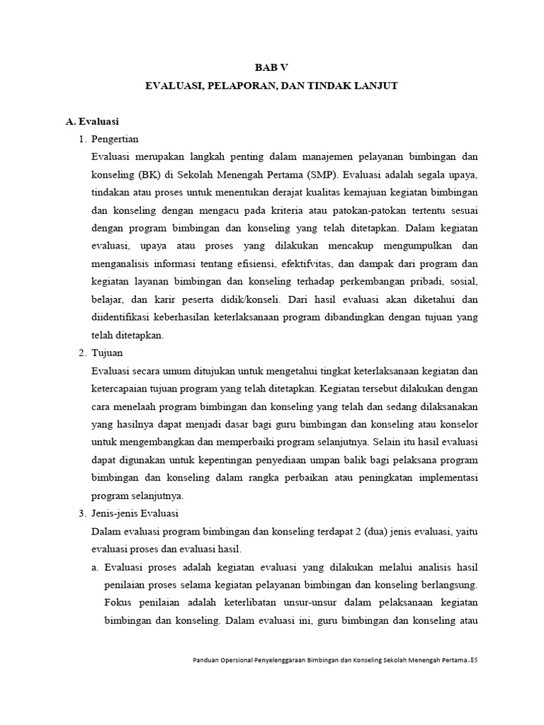 POP BAB V Dan VL | PDF