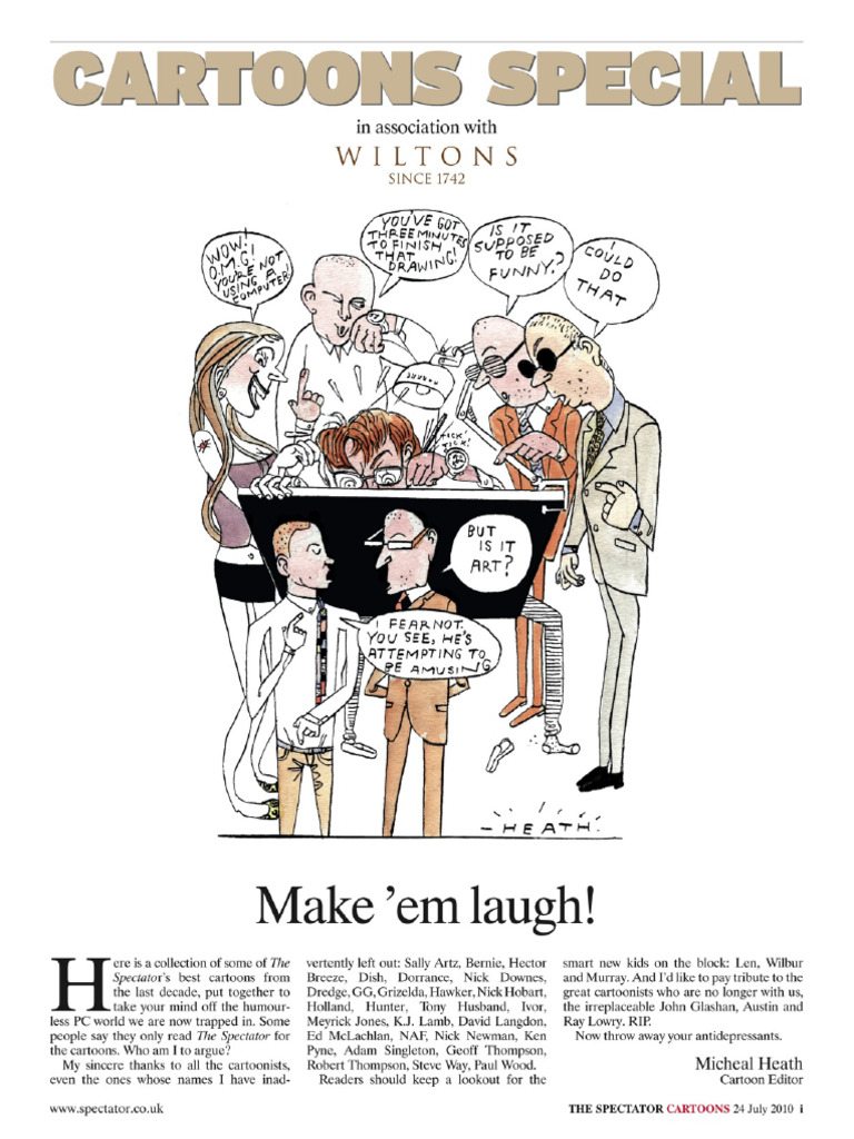 The Spectator - Cartoons Special | PDF