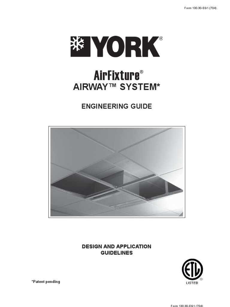 Airfixture: Airway™ System | PDF | Duct (Flow) | Mechanical Fan