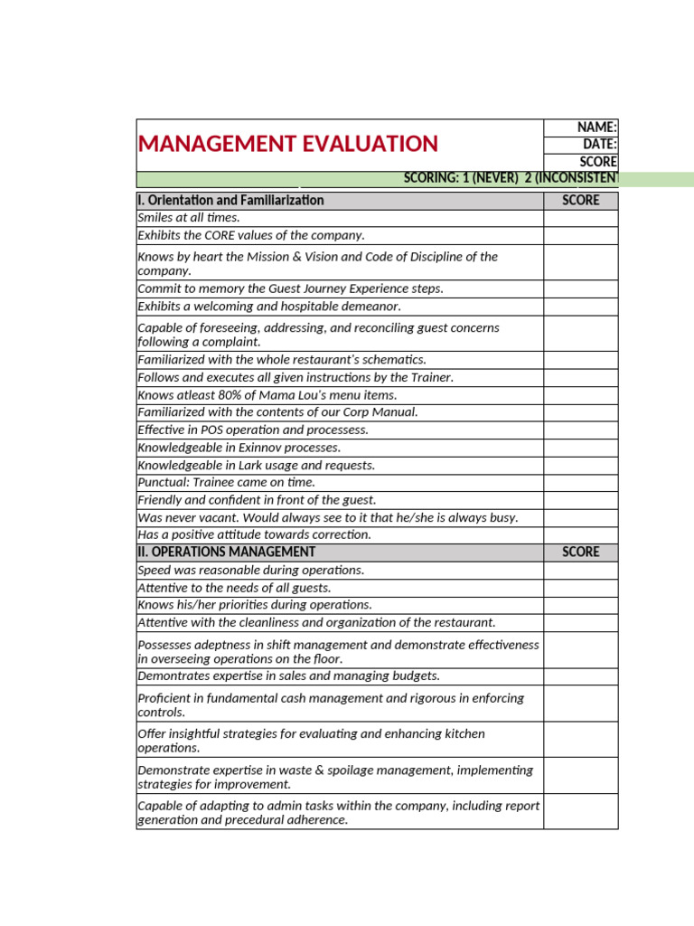 Restaurant Management Training | PDF | Point Of Sale | Restaurants