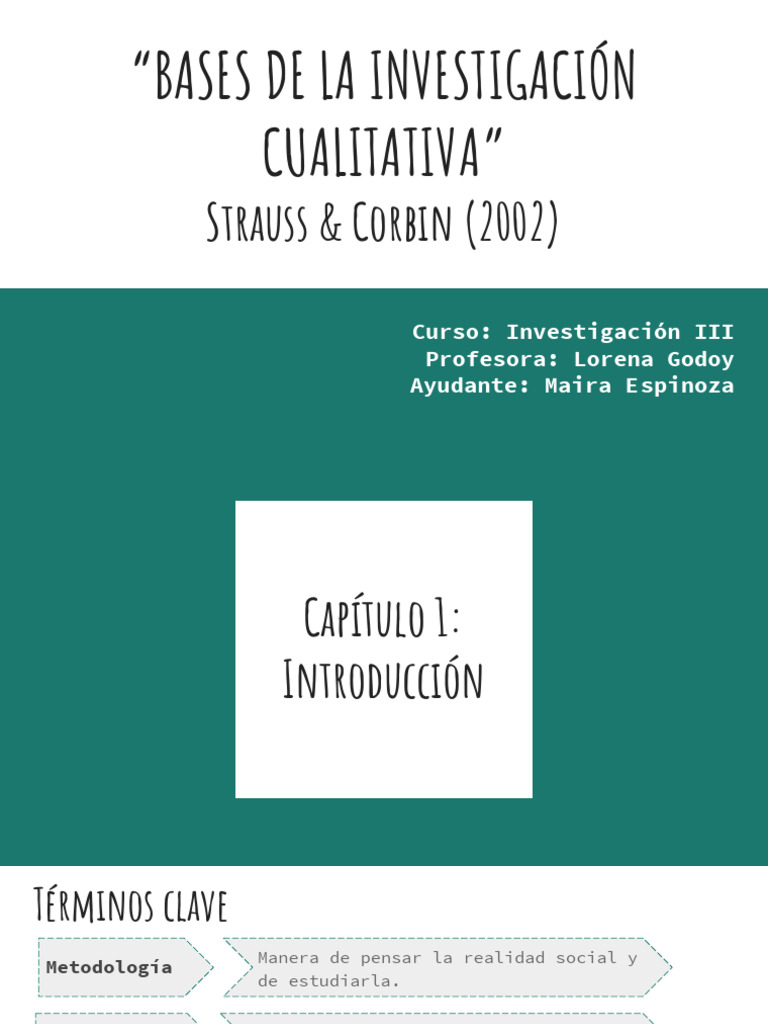Teoría Fundamentada de Strauss y Corbin | PDF | Teoría | Análisis