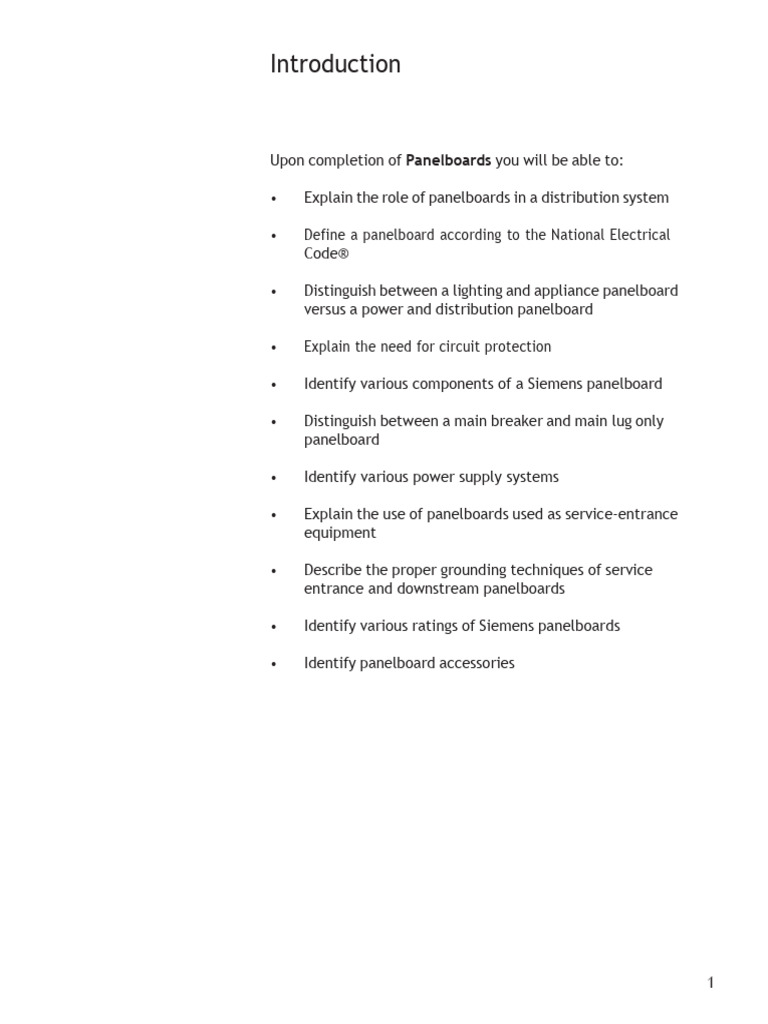 PNL 1 | PDF | Fuse (Electrical) | Electrical Wiring