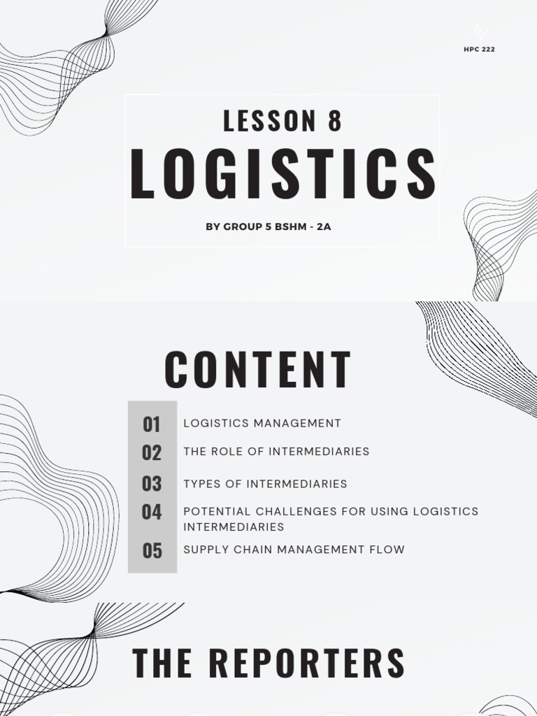 LOGISTICS-Group-5-SCM_20240408_131240_0000 | PDF | Logistics | Cargo