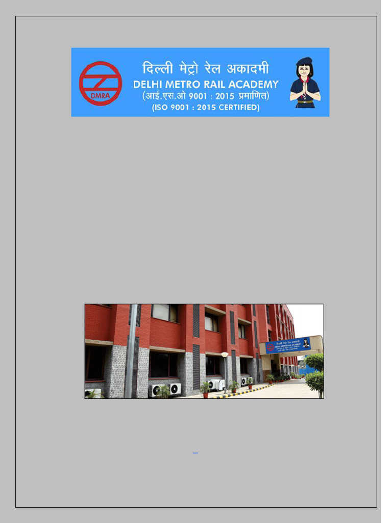 E&M Systems Training Handbook for DMRC | PDF | Fire Sprinkler System ...