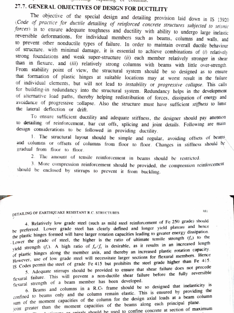 Design of Ductility | PDF | Beam (Structure) | Strength Of Materials