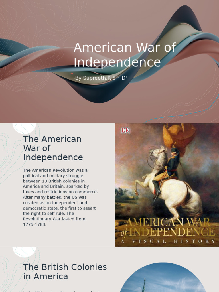 American War of Independence 1 | PDF | Thirteen Colonies | American ...