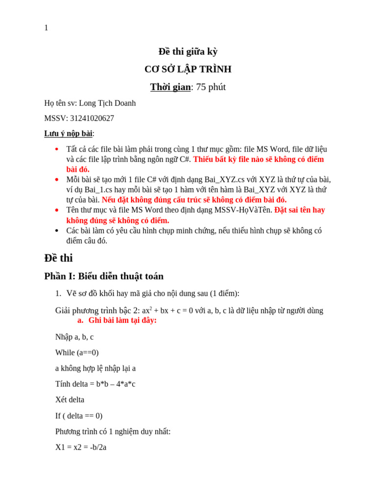 DeThiThu1 CSLT | PDF