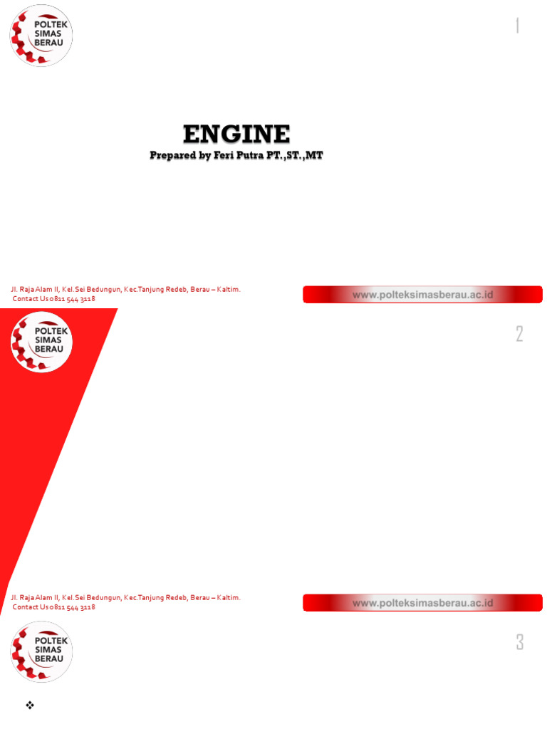 Engine Pert-2 ( Komponen Dasar Engine ) | PDF