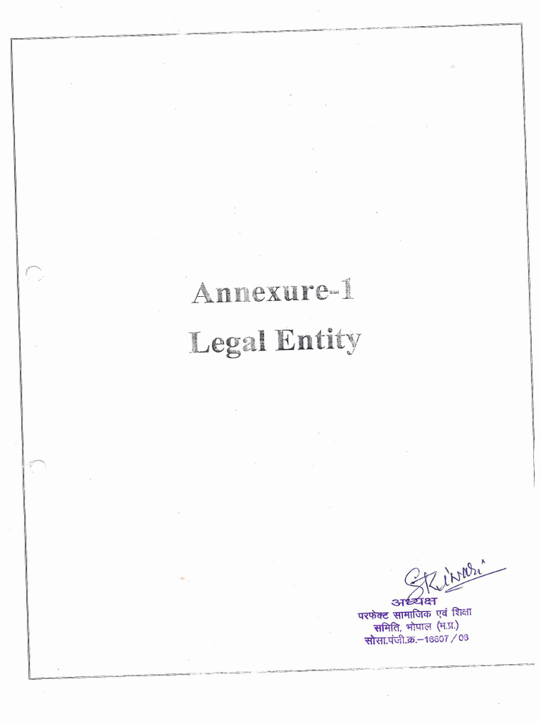 Legal Entity | PDF