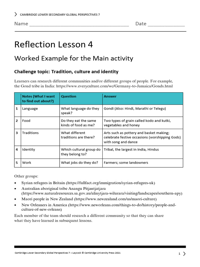 Exploring Global Cultures and Identities | PDF