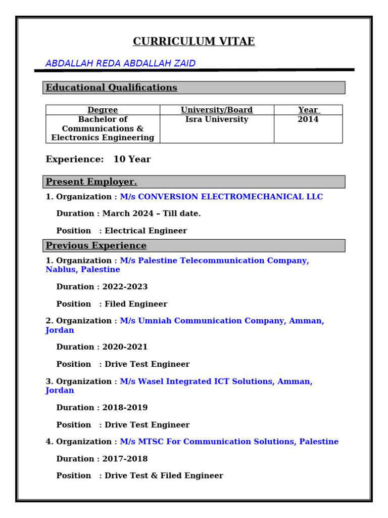 5457 Abdallah Reda CV | PDF