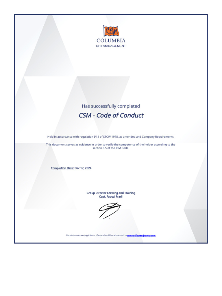CSM Code - Indra Gunawan | PDF