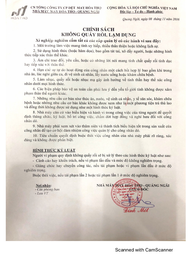 Cs chong quay roi, lam dung | PDF