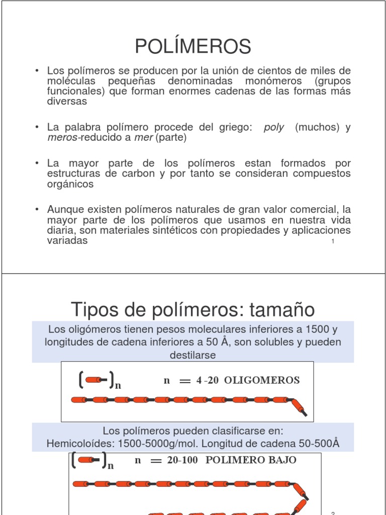 Tipos de Polímeros y Polifosfacenos | PDF | Polímeros | Sólido amorfo