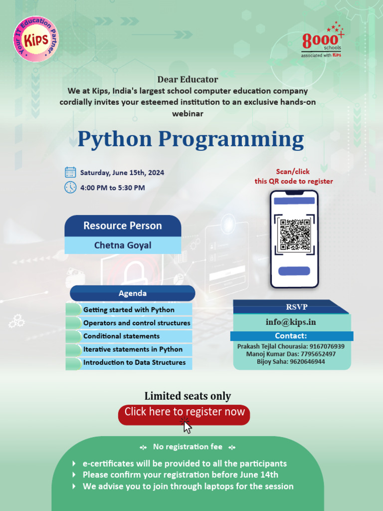 Python Webinar (15th June) | PDF