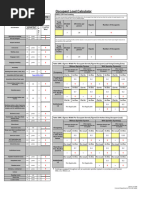 Fire Code Occupancy Details | PDF | Building | Fire Sprinkler System
