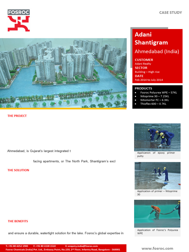 Adani-Case-Study-India | PDF | Coating | Materials