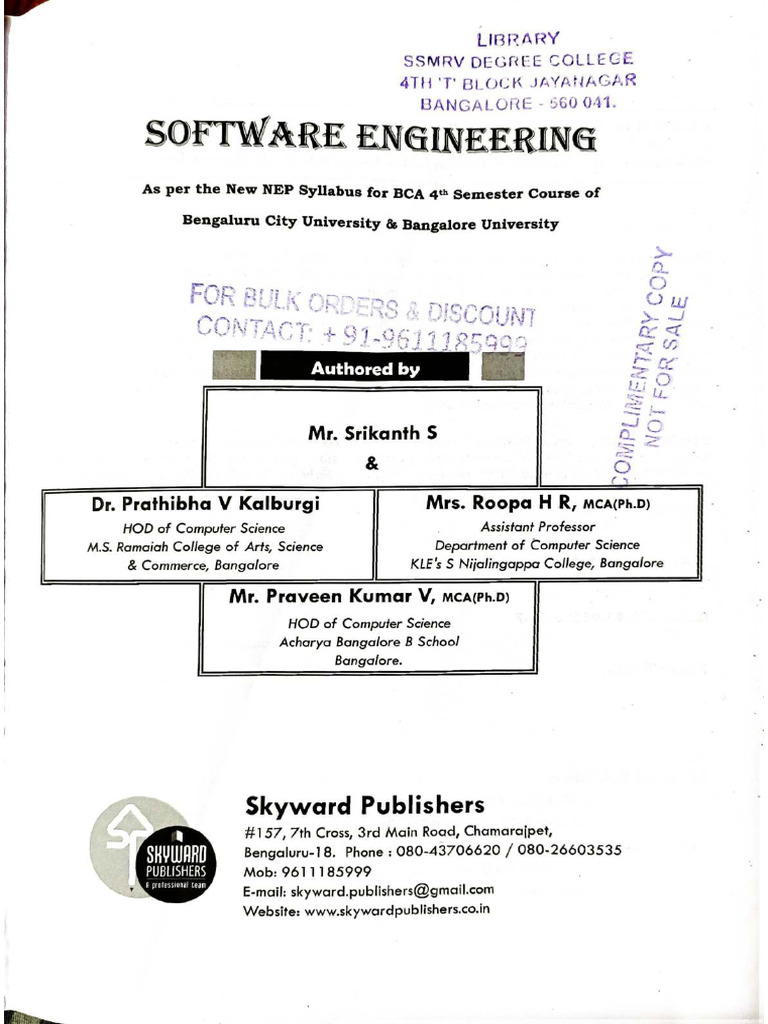 Software Engineering Skyward | PDF