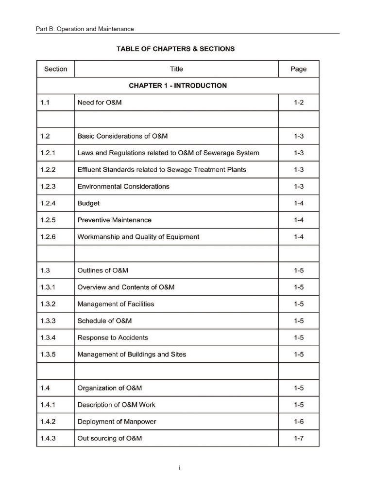Table of chapters and abbreviations | PDF | Gridiron Football | Sports