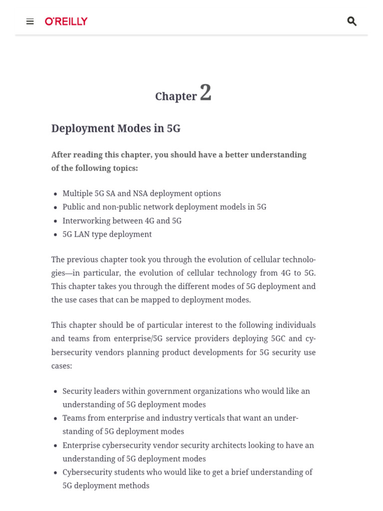 Chapter 2_ Deployment Modes in 5G _ Securing 5G and Evolving ...
