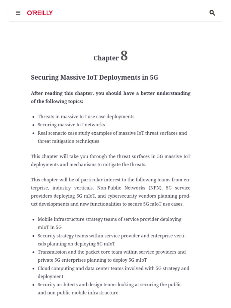 Chapter 8_ Securing Massive IoT Deployments in 5G _ Securing 5G and ... Chapter 8_ Securing Massive IoT Deployments in 5G _ Securing 5G and ...