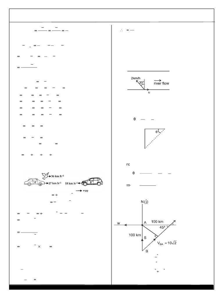 Kinematics 1d, 2d Solutions | PDF | Acceleration | Physical Quantities