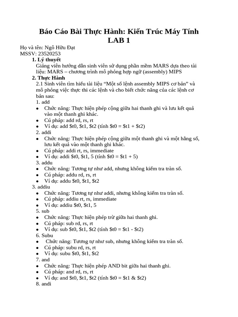 NgoHuuDat LAB1 | PDF