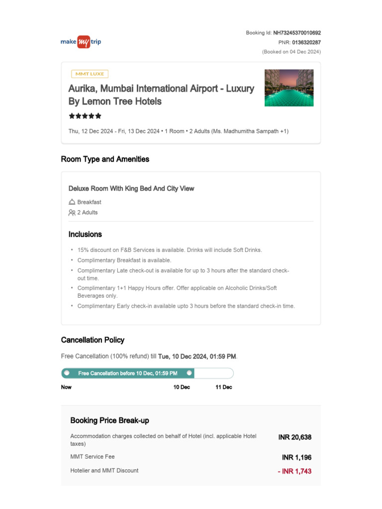 Property Rules and Policies | PDF | Hotel