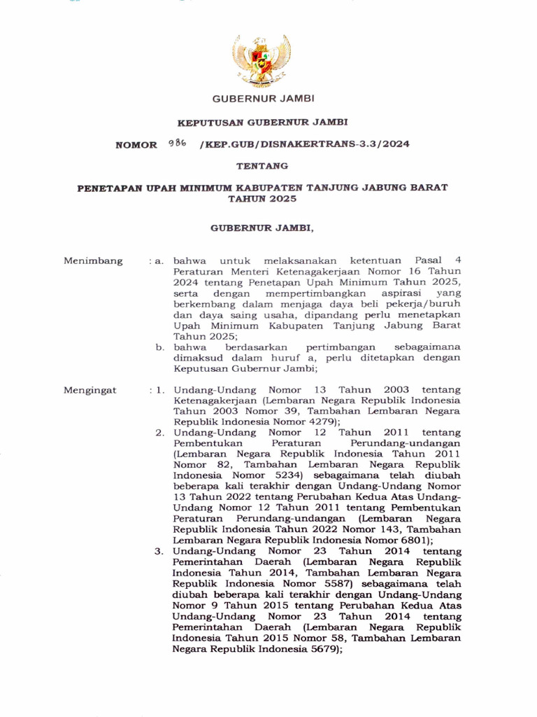 SK Umk Tanjabbar 2025 | PDF